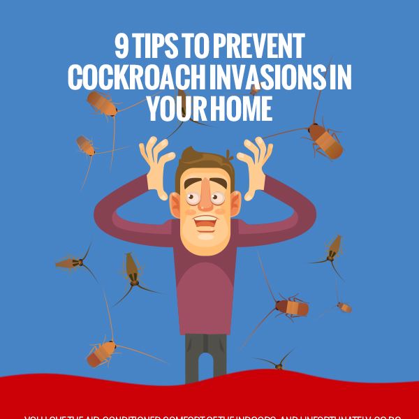 9 Tips to Prevent Cockroach Invasions in Your Home [infographic ...